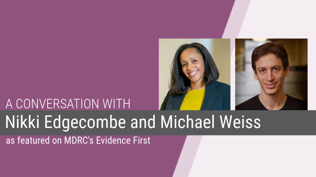 Promoting Equity in Developmental Education Reform: A Conversation with ...